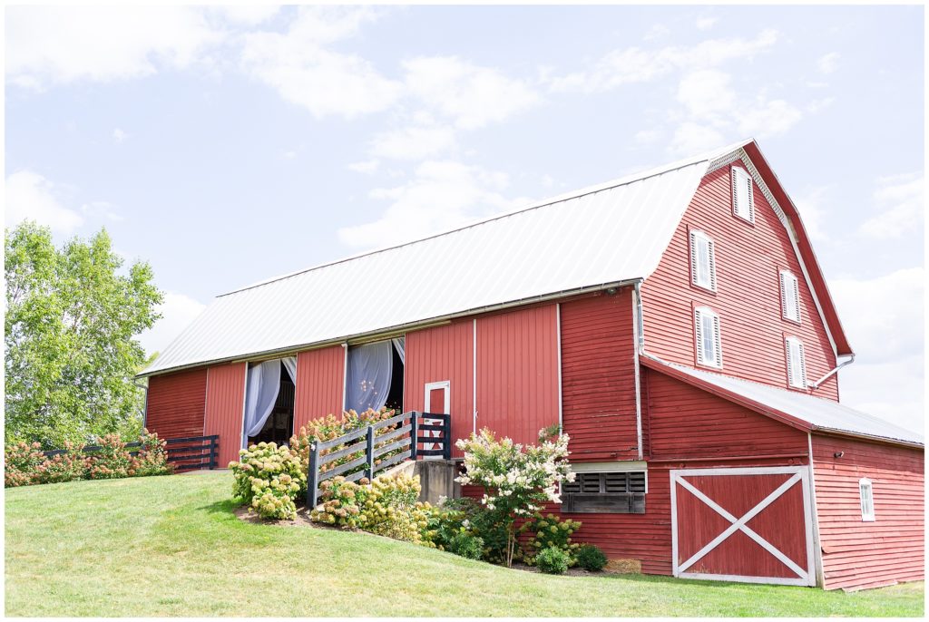 Nick + Erica's Red August Farm Wedding - meganlampertphotography.com