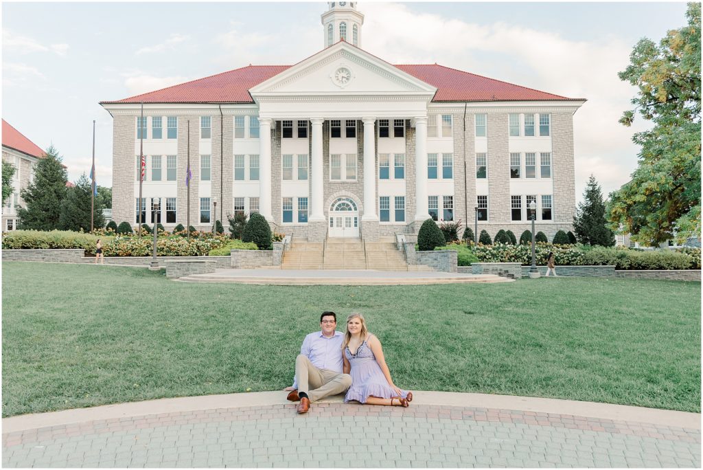 Lauren + Matt | JMU Engagement Session - meganlampertphotography.com